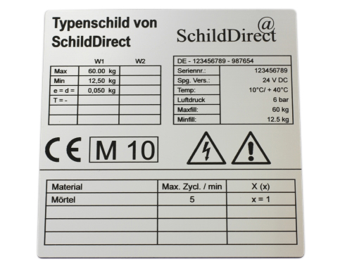 Gravierte Resopalschilder, Kabelmarkierungen, Metallschilder ...