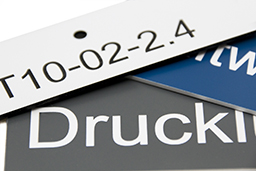 Gravierte Sicherheitsschilder, Industrieschilder, Beschriftungsschilder ...