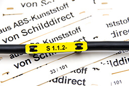 Resopalschilder, Kabelmarkierungen, Anlagenkennzeichnungen ...