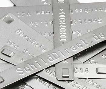 Geprägte Kabelmarkierungen (V4A) einfach & schnell online bestellen!